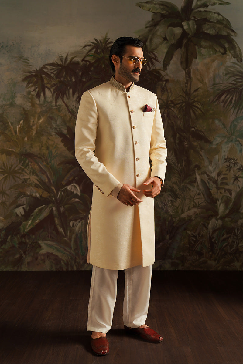 Buy Latest Pakistani Wedding Sherwani Style For Groom Online – Republic ...