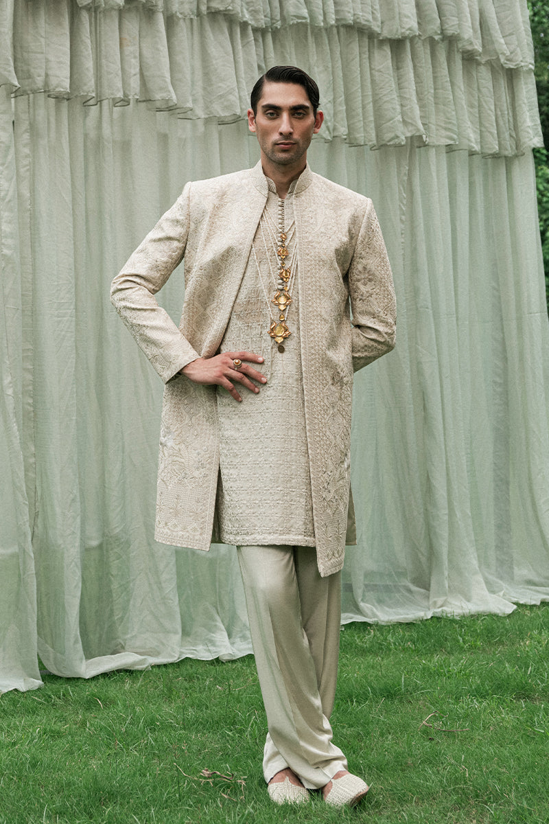 Buy Latest Pakistani Wedding Sherwani Style For Groom Online – Republic ...