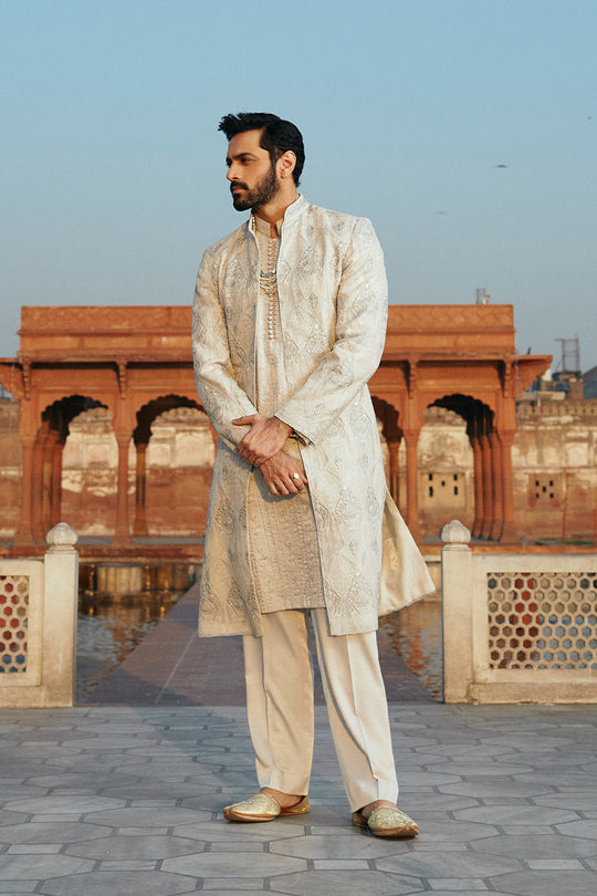 Buy Latest Pakistani Wedding Sherwani Style For Groom Online – Republic ...