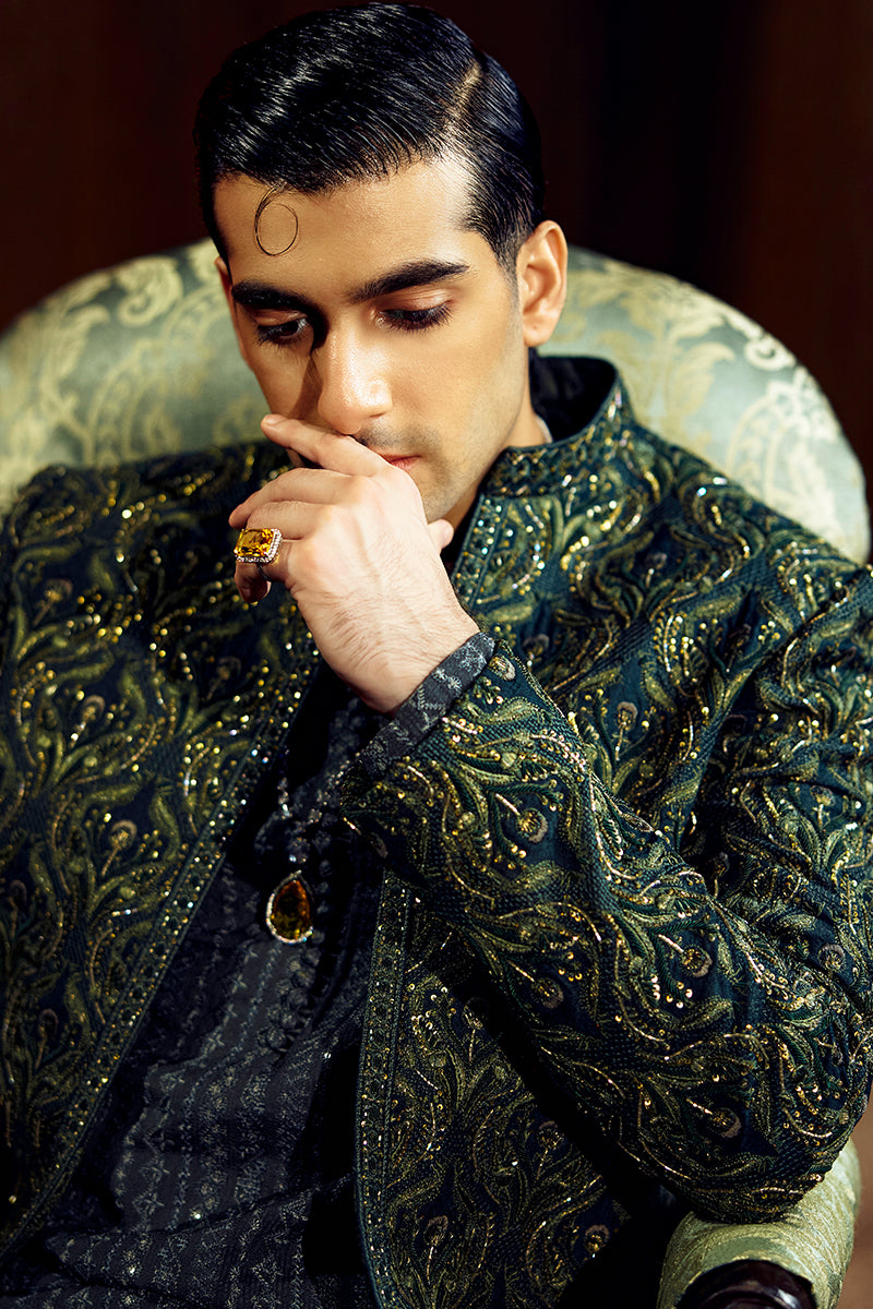 Buy Men's Wedding Sherwani Online – Republic by Omar Farooq